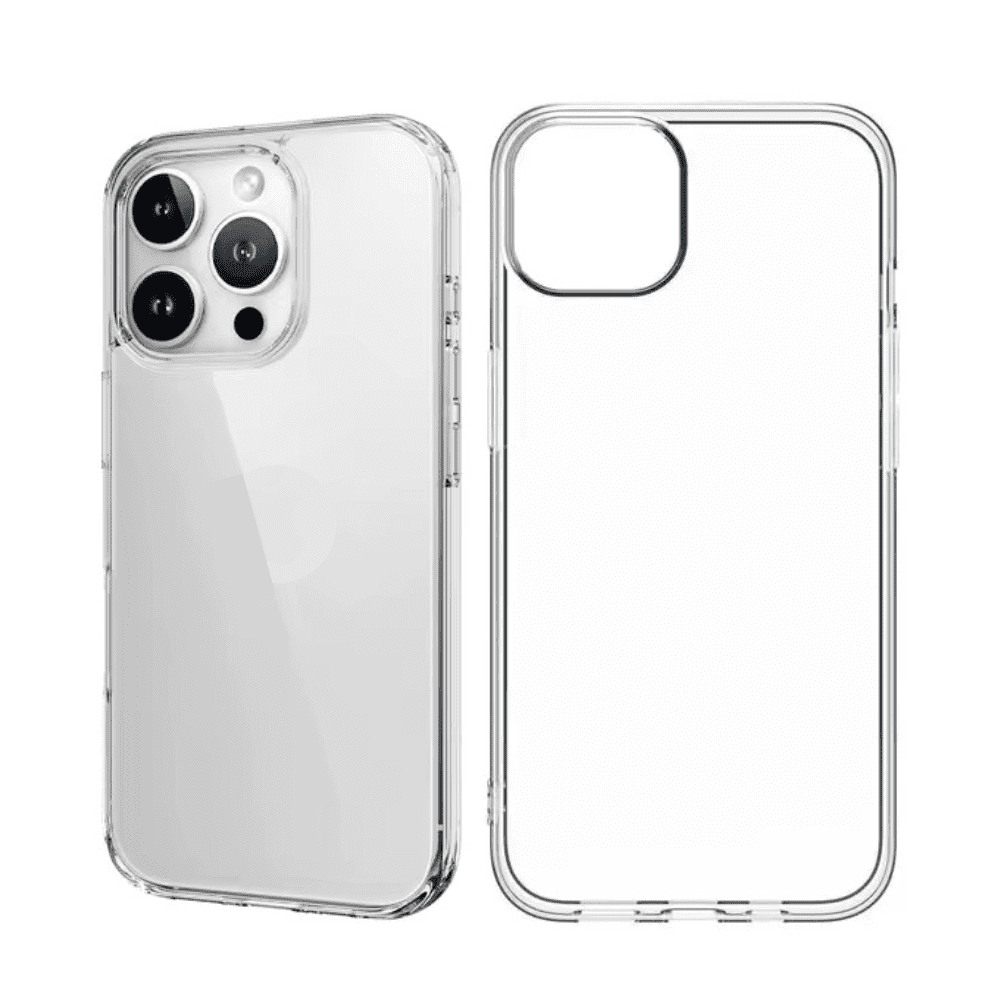 Qixxronics for iPhone 14 Pro Clear Case Shockproof Phone Case for ...