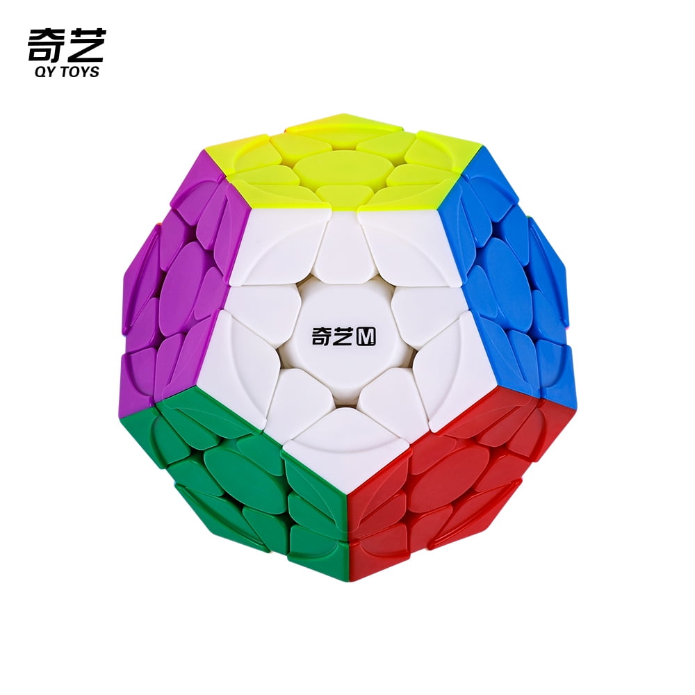 QiYi Qiheng S2 Megaminx Magic Cube, Stickerless Speed Cube, 91x91x91mm ...