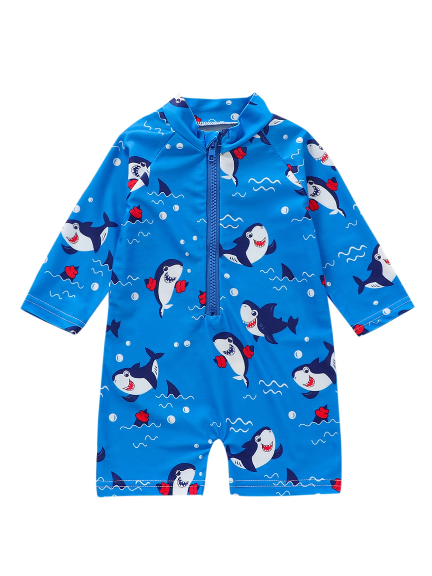 Qiylii Baby Toddler Boys Rash Guard Swimsuit, 0 3 6 12 24 Months 2T 3T ...