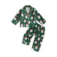 Qiylii Kids Little Girls Christmas Pajamas Set 12 18 24 Months 2T 3T 4T ...