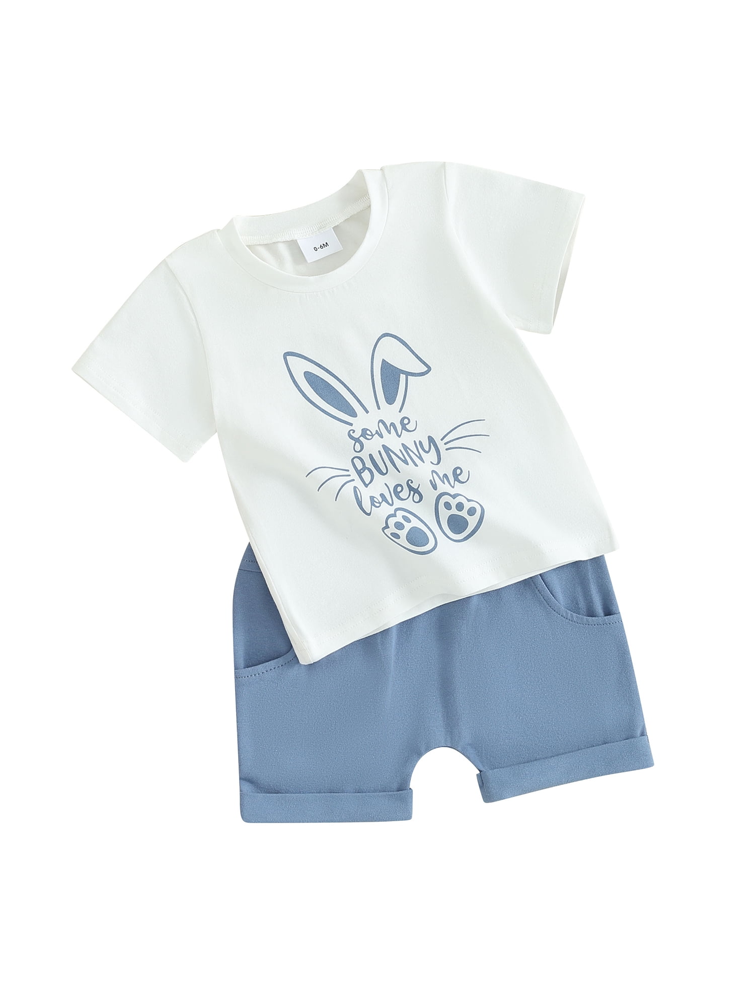 Qiylii Toddler Baby Boy Easter Clothes Set 0 6 12 18 24 Months 2T 3T ...