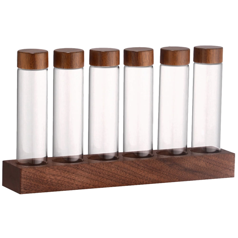 Qiysamall 1 Set Coffee Beans Storage Tubes Coffee Bean Display Jars ...