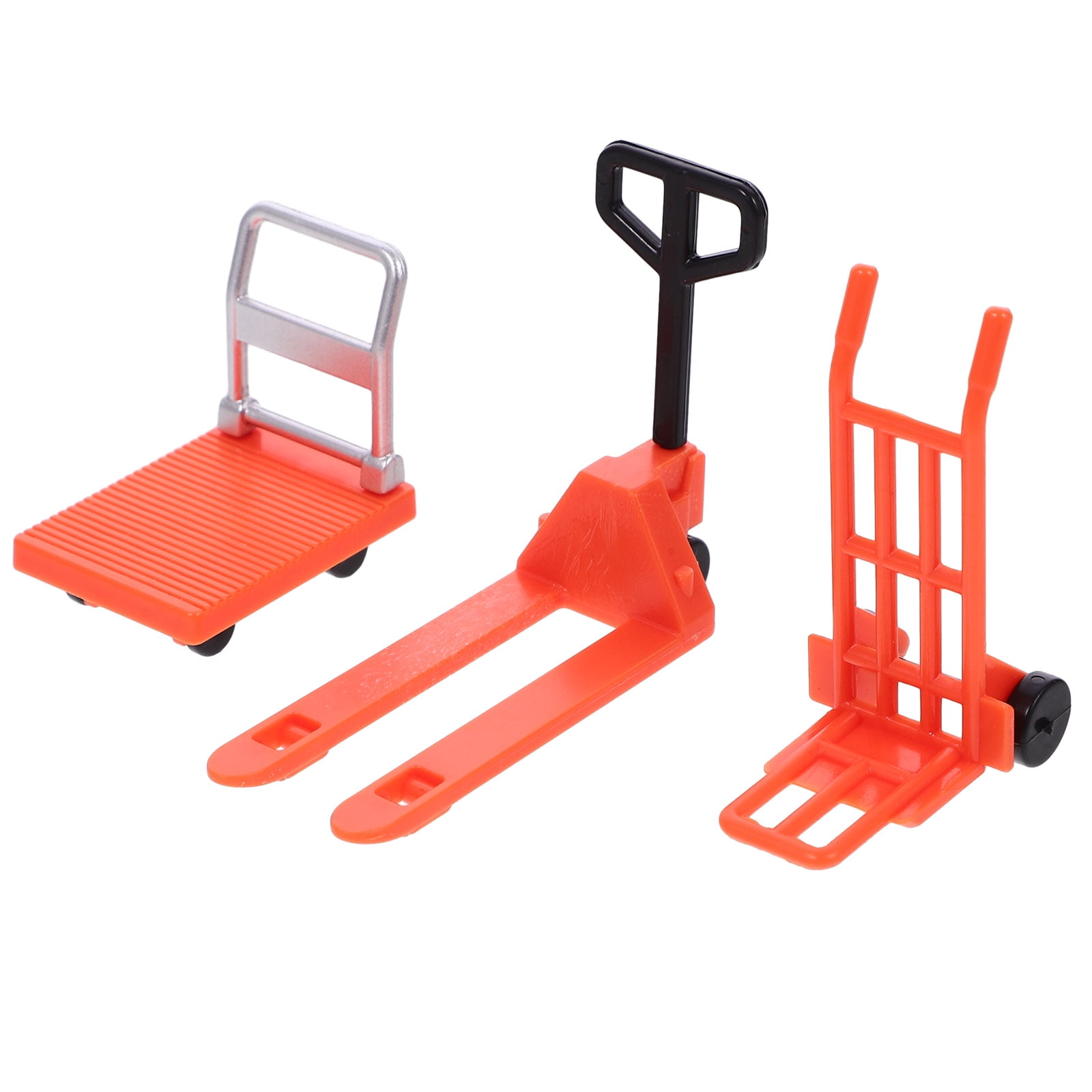 Qiysamall 1 Set of Mini Platform Cart Forklift Hand Pulley Model ...