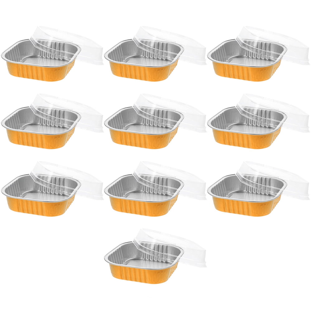 Qiysamall 10 Pcs Baking Box Cake Boxes Take Out Food Containers ...