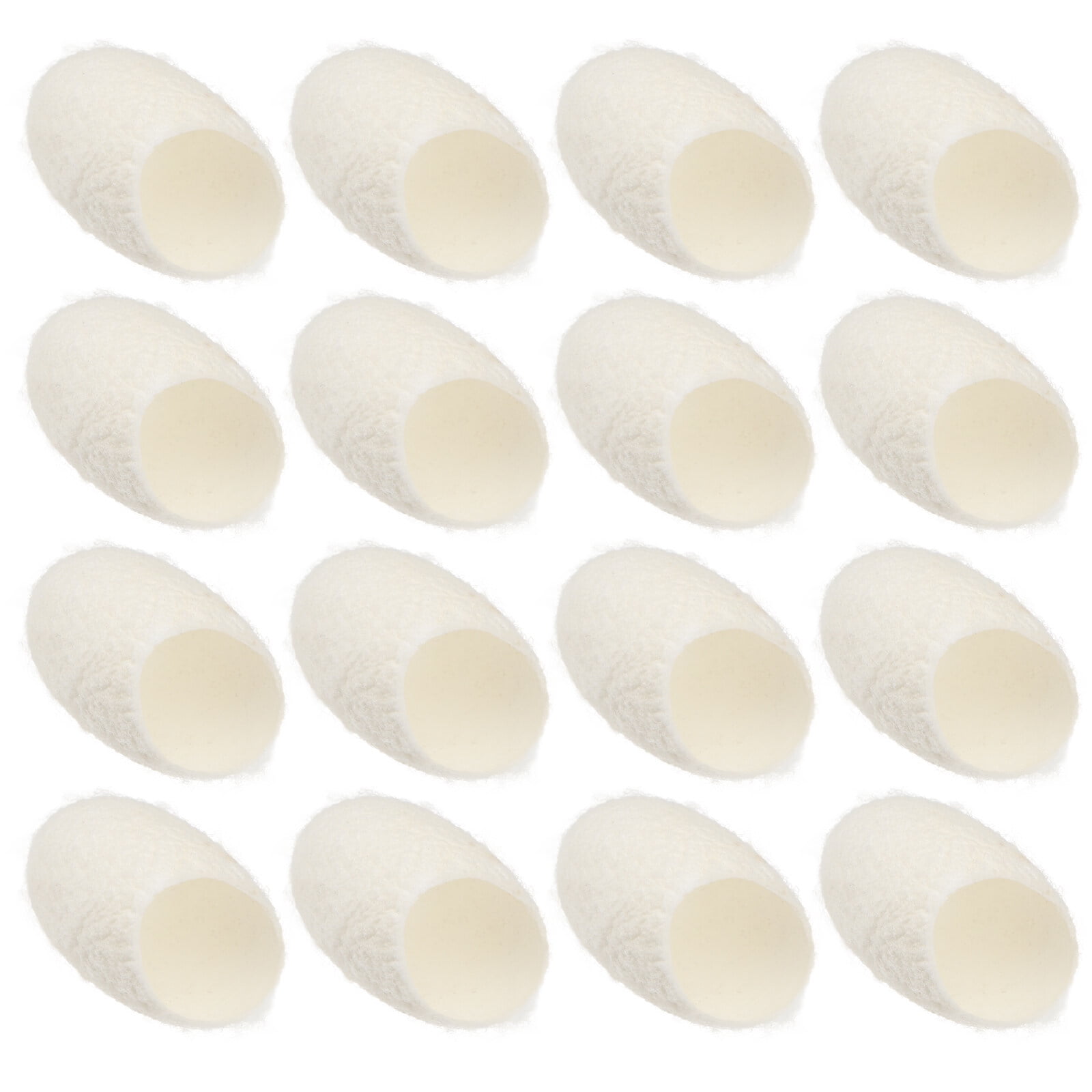 Qiysamall 100pcs Organic Natural Cocoons Balls Clean Blackhead Dark ...