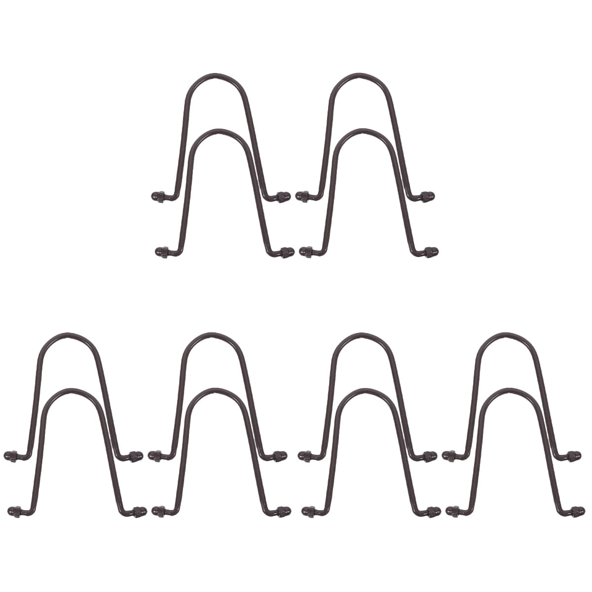 Qiysamall 12 Pcs Metal Rain Chain Hooks Downspout Adapter Hooks Garden ...