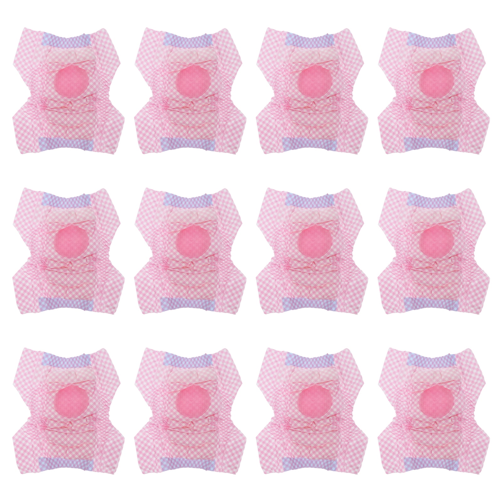 Qiysamall 12Pcs Professional Pet Dog Diapers Disposable Dog Diapers ...