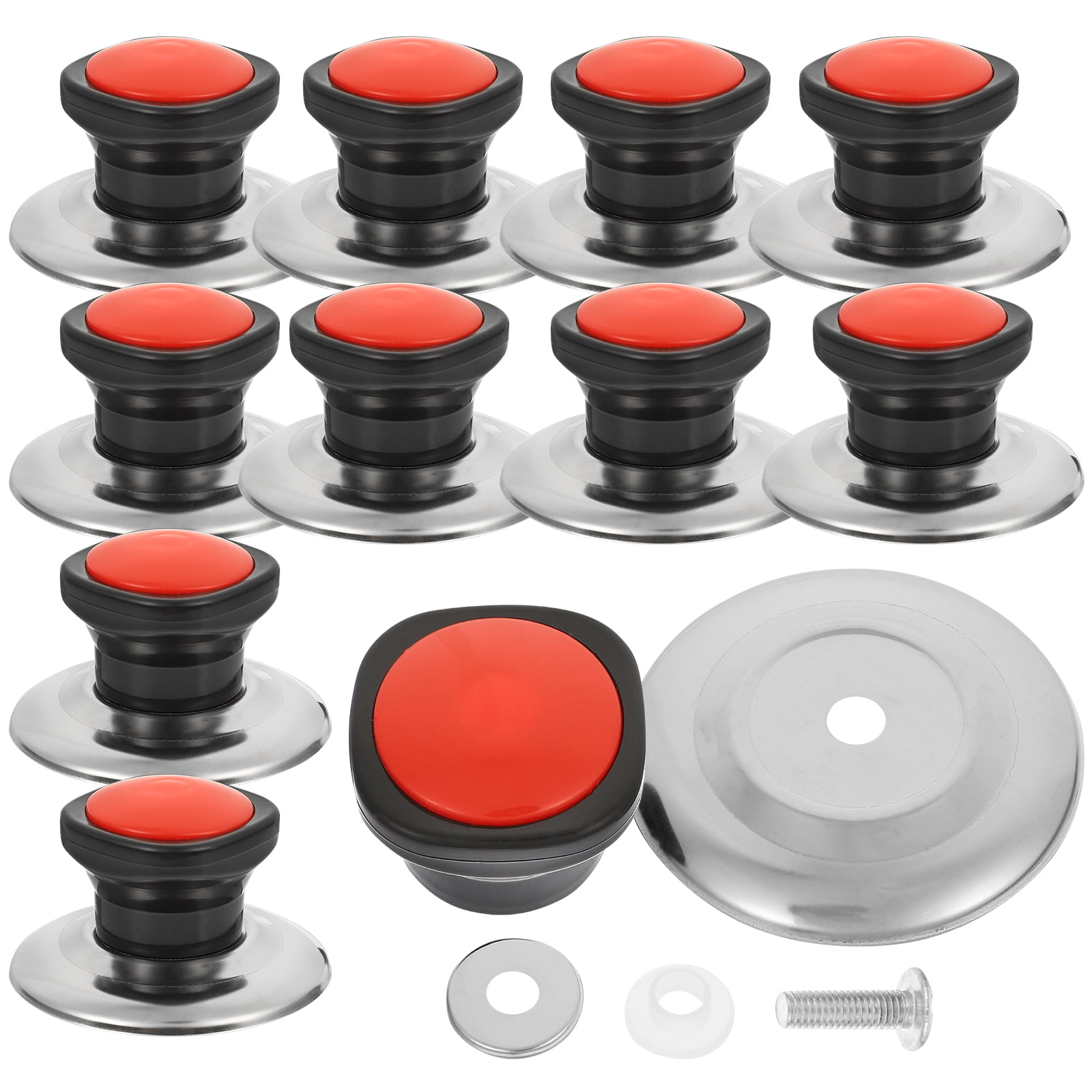 Qiysamall 12pcs Pan Cover Knob Cooking Pot Lid Knobs Kettle Lid Handle ...