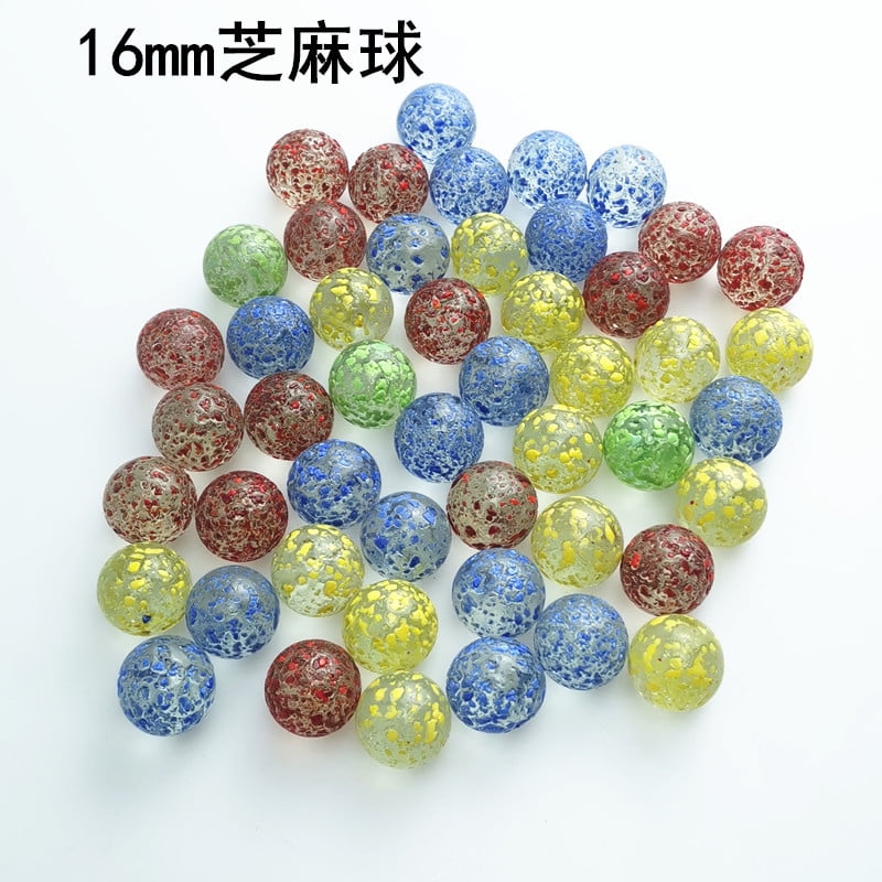 Qiysamall 2 Bags Glass Marbles Decorative Marbles for Fish Tank Chinese ...