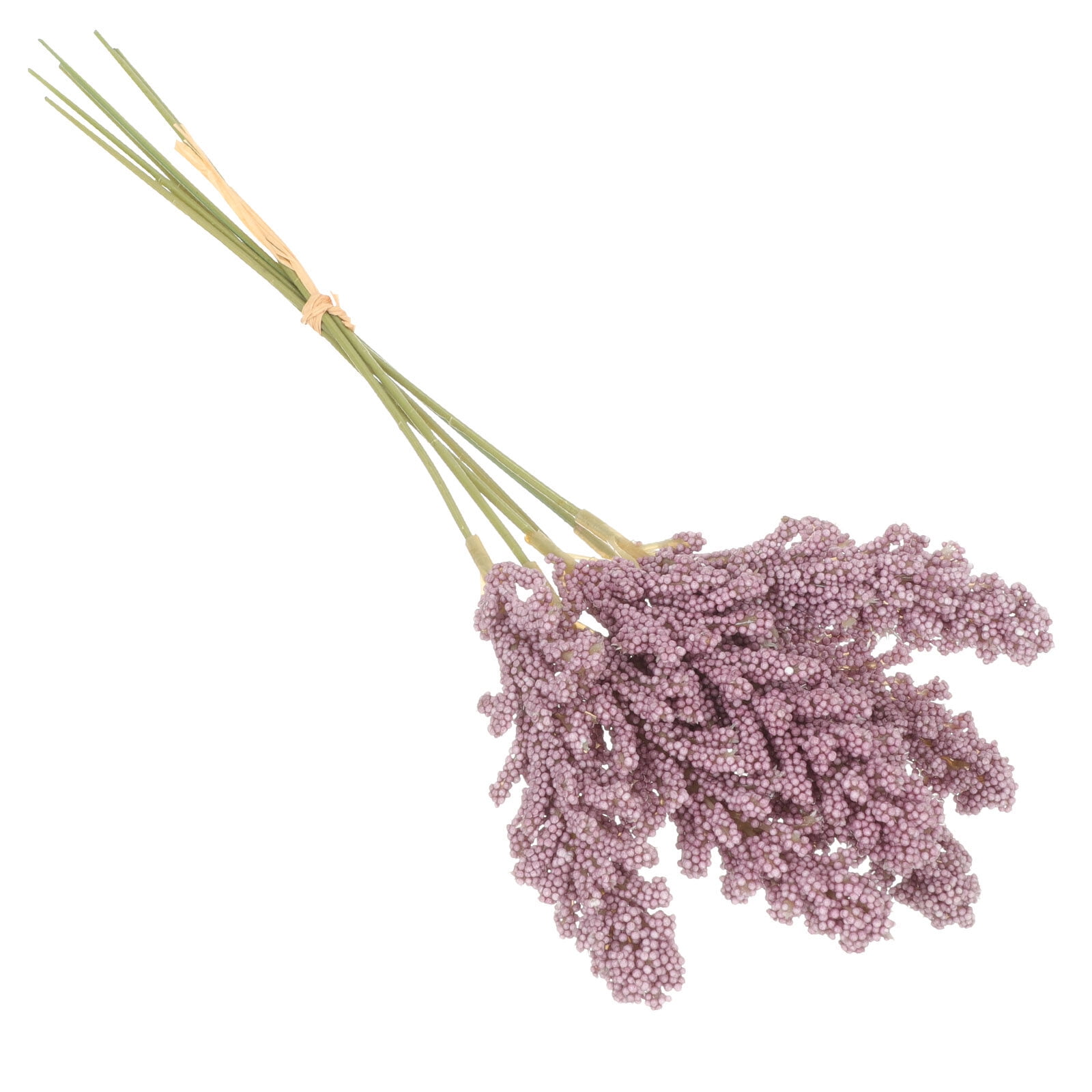 Qiysamall 2 Bunches Wheat Decor Dried Wheat Stalks Fake Wheat ...