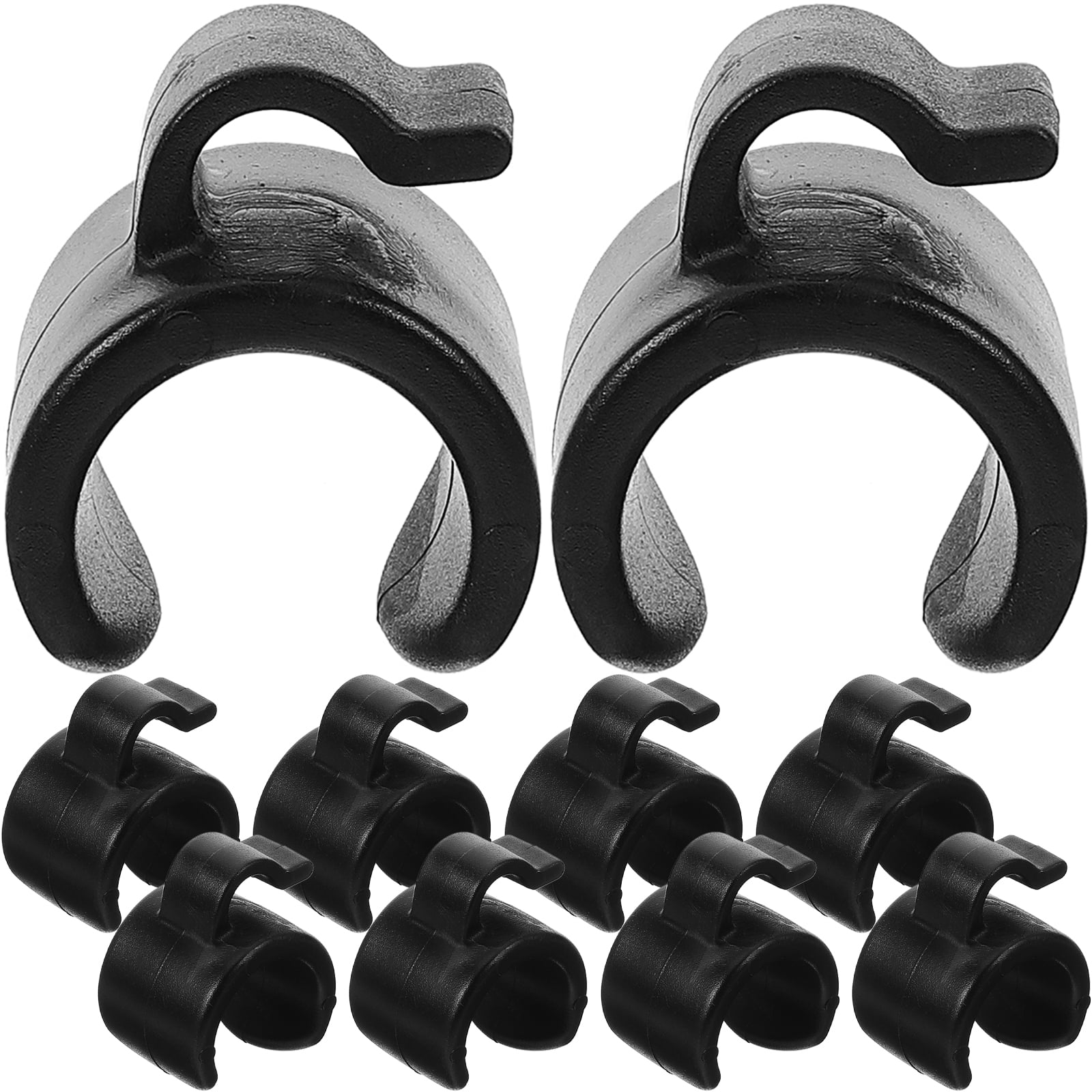 Qiysamall 20pcs Cable Holder Mic Cable Storage Clip 25mm Phone Stand ...