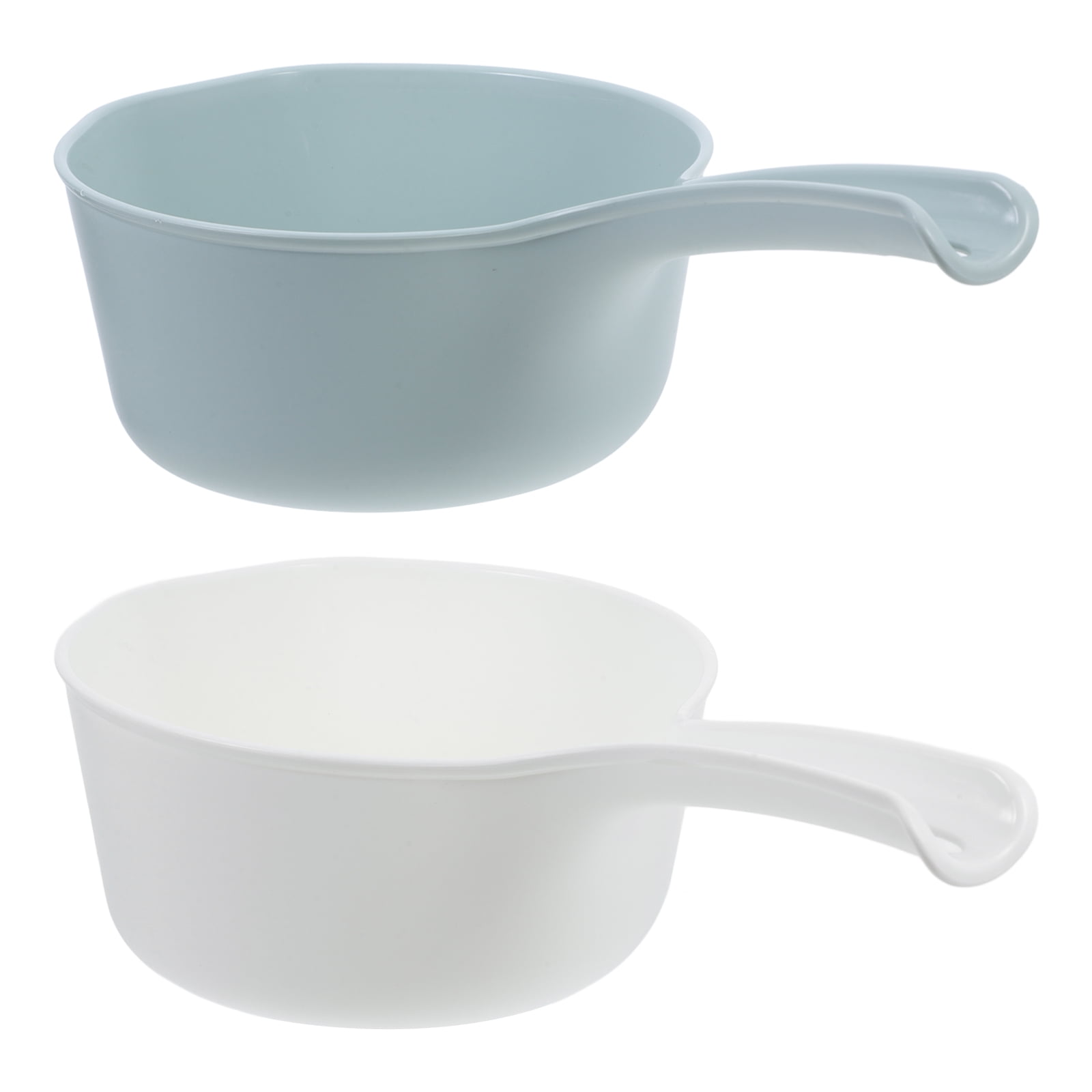 Qiysamall 2pcs Plastic Water Ladle Large Capacity Bath Ladle Dippers ...