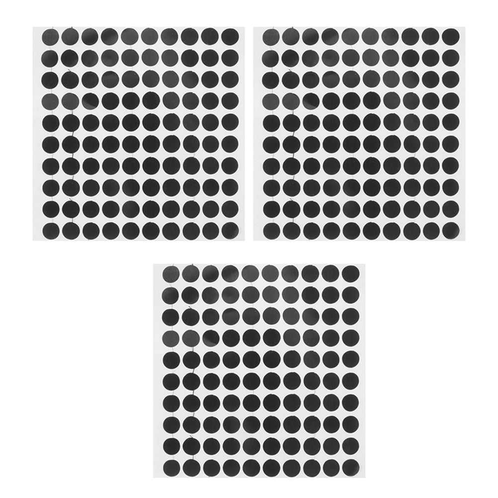 Qiysamall 3 Sheets of Pool Table Marker Dots Billiard Dot Stickers ...