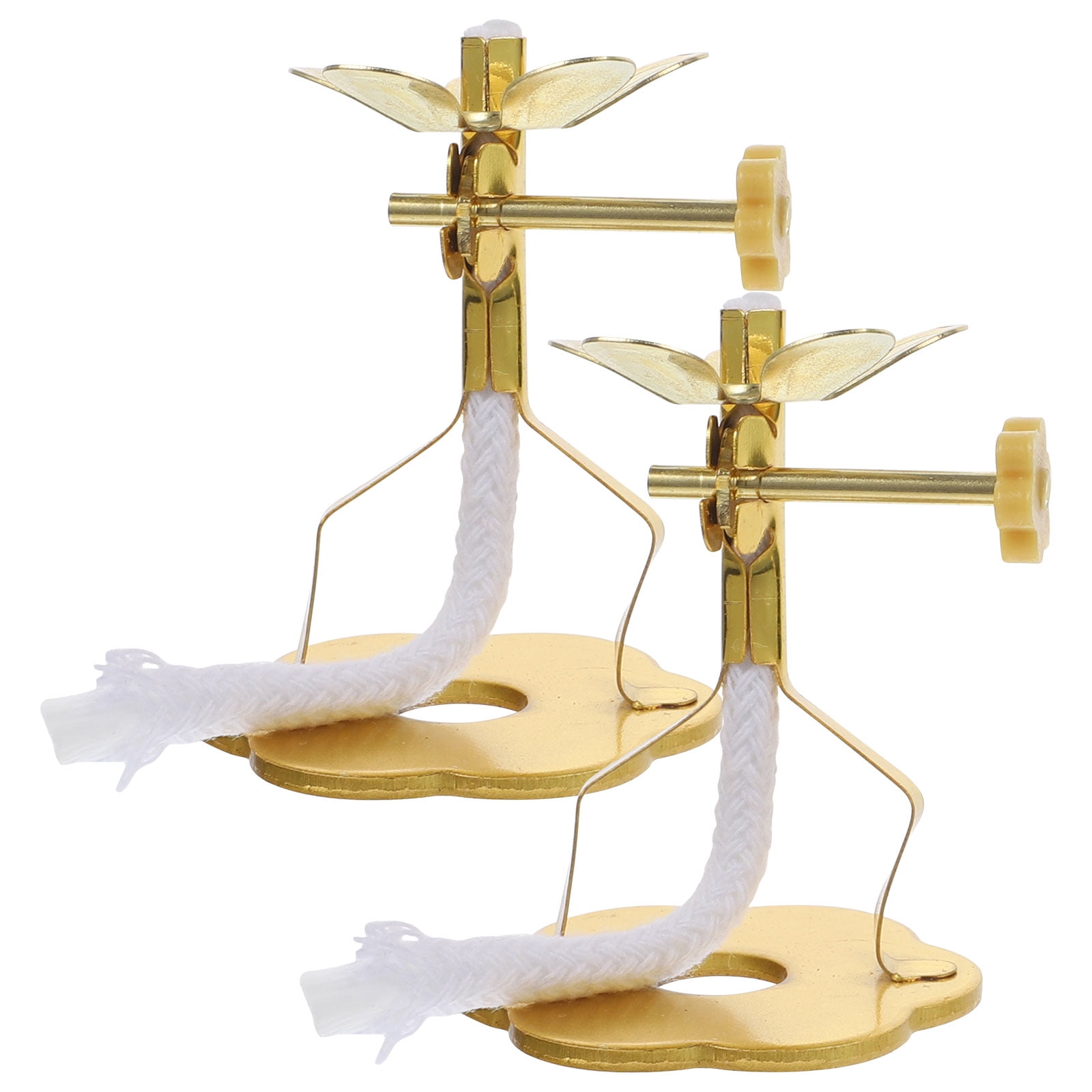 Qiysamall 4 Pcs Oil Lamp Wick Holder Kerosene Lamp Replacement Wick ...