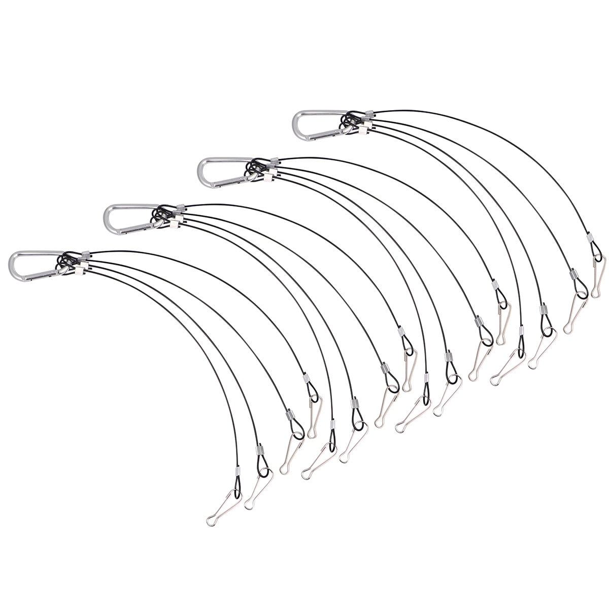 Qiysamall 4Pcs Basket Hanger Holder Stainless Steel LED Grow Light ...