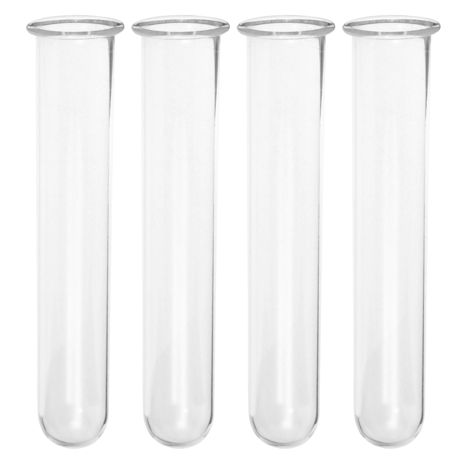 Qiysamall 4pcs Clear Test Tubes for Plant Propagation Station Clear ...
