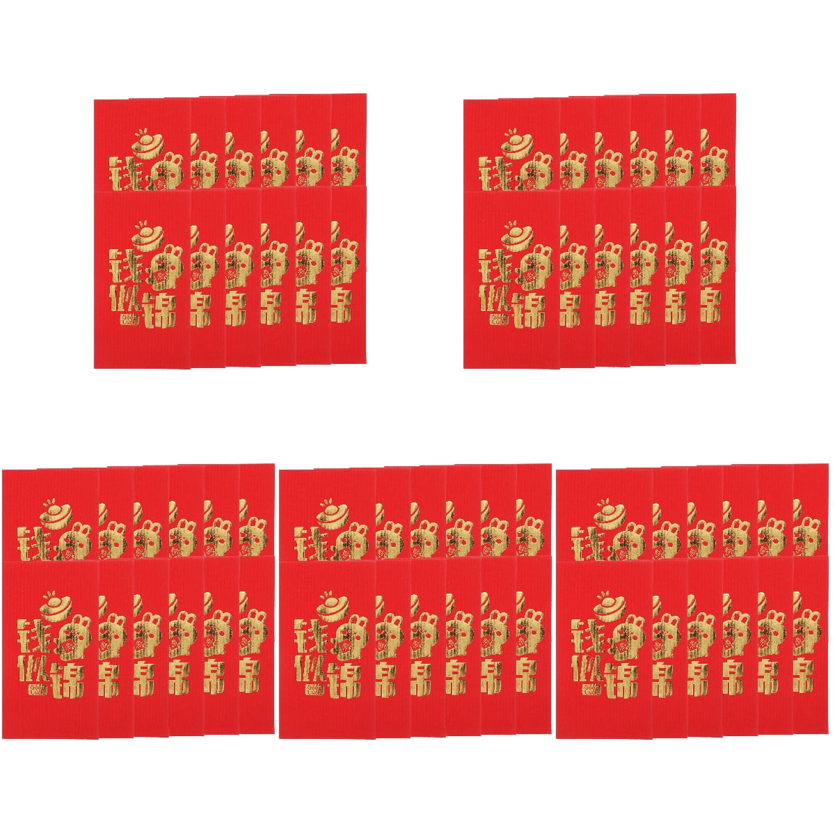 Qiysamall 60 pcs Chinese Red Envelopes 2023 Chinese New Year of The ...