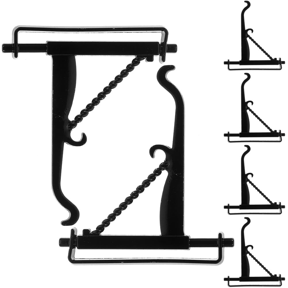 Qiysamall 6Pcs Dolls House Hook Bracket Mini Hanging Light Plant ...