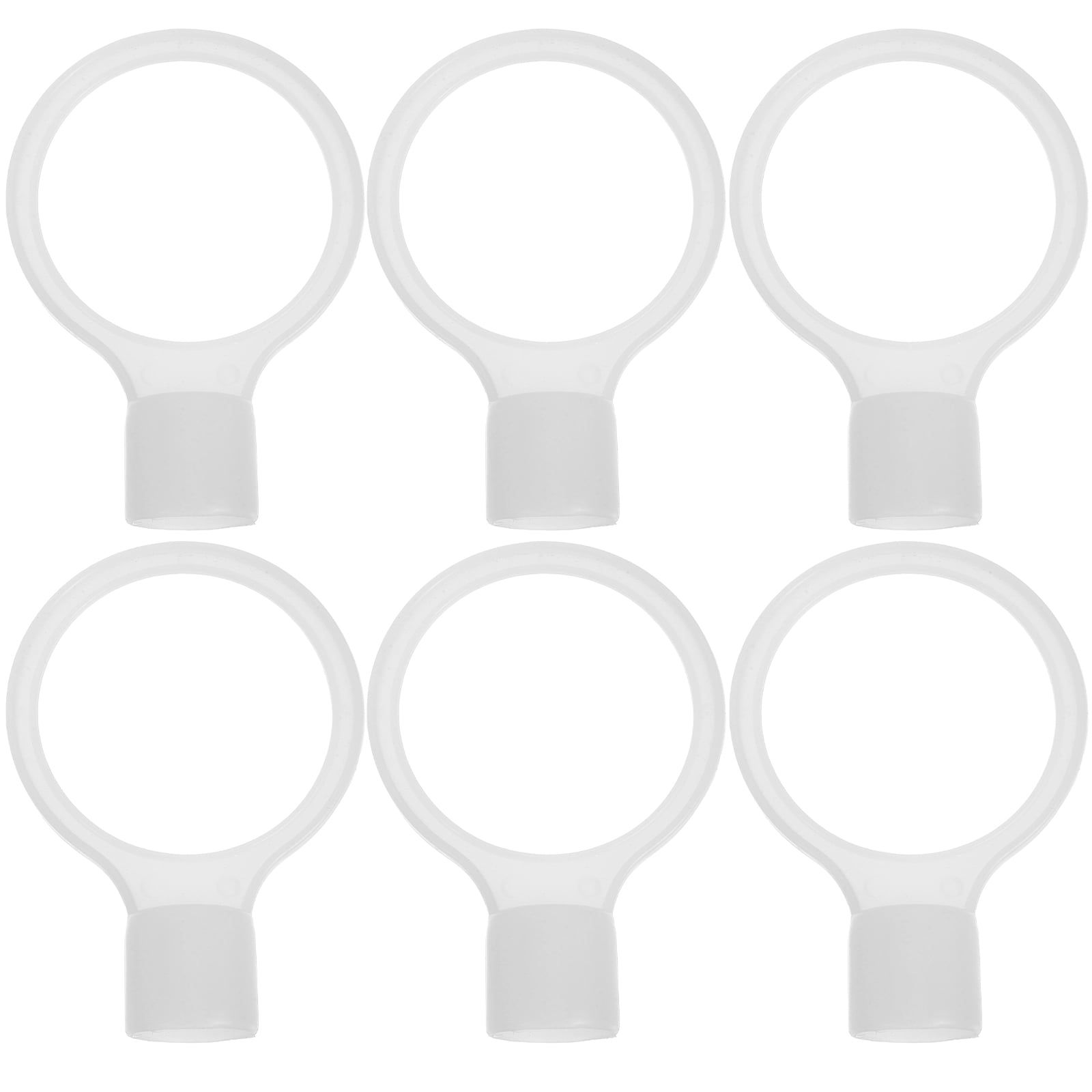 Qiysamall 6pcs Replacement Traffic Cone Bar Connectors Flexible Plastic ...