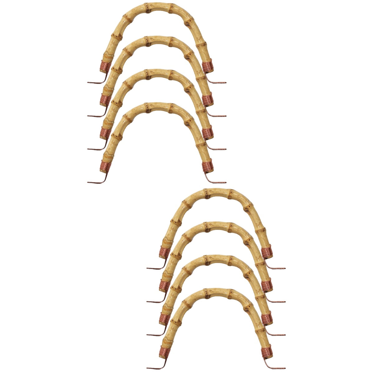 Qiysamall 8-Piece Rattan Teapot Handle Set Replacement Kettle Grip ...
