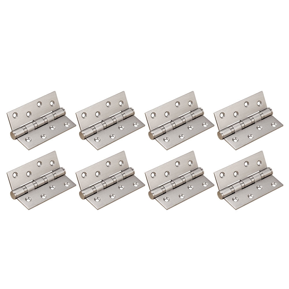 Qiysamall 8pcs 4 Inch Door Hinge Stainless Steel Flap Hinge Counter ...