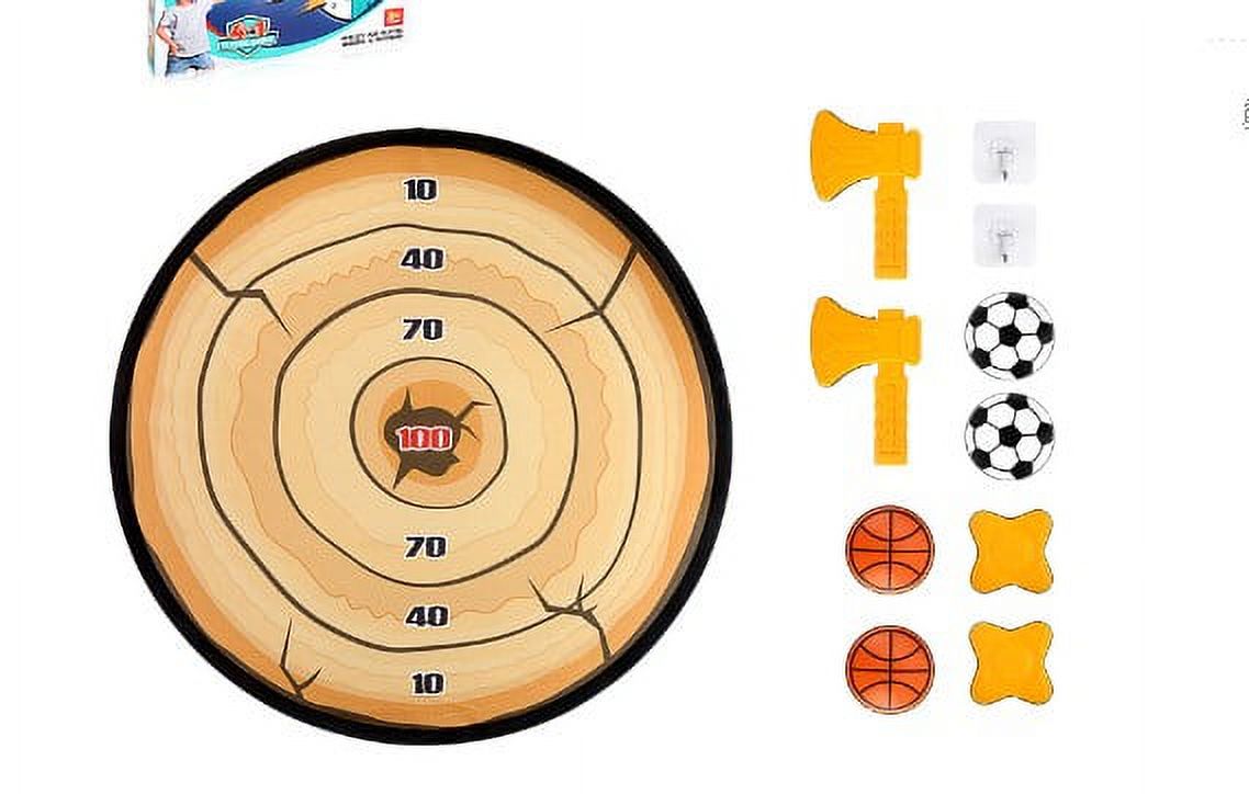 Qiysamall Axe Throw Game Set Throwing Game Toy Game Family Game with ...