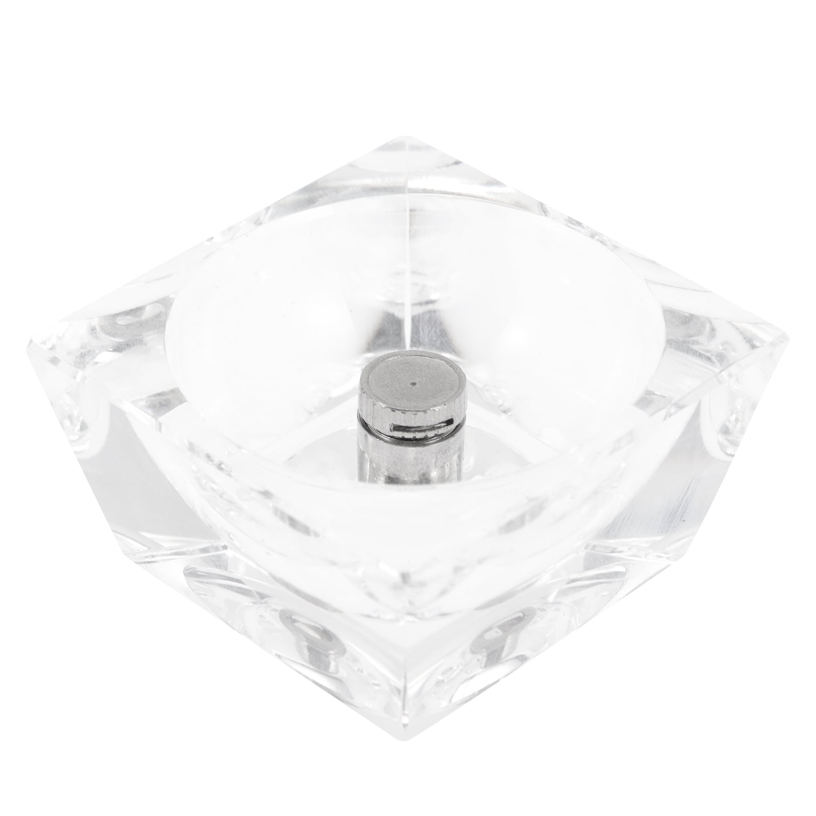 Qiysamall Crystal Ball Stand Glass Lighted Display Base LED Crystal ...