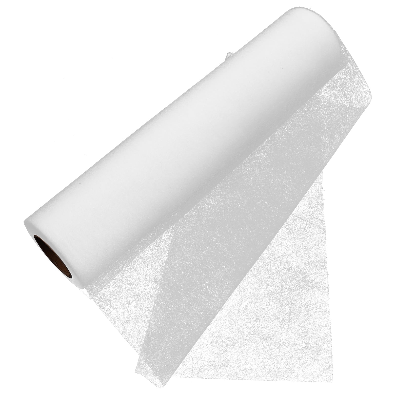 Qiysamall Double Sided Iron On Fusible Interfacing - White Non-Woven ...