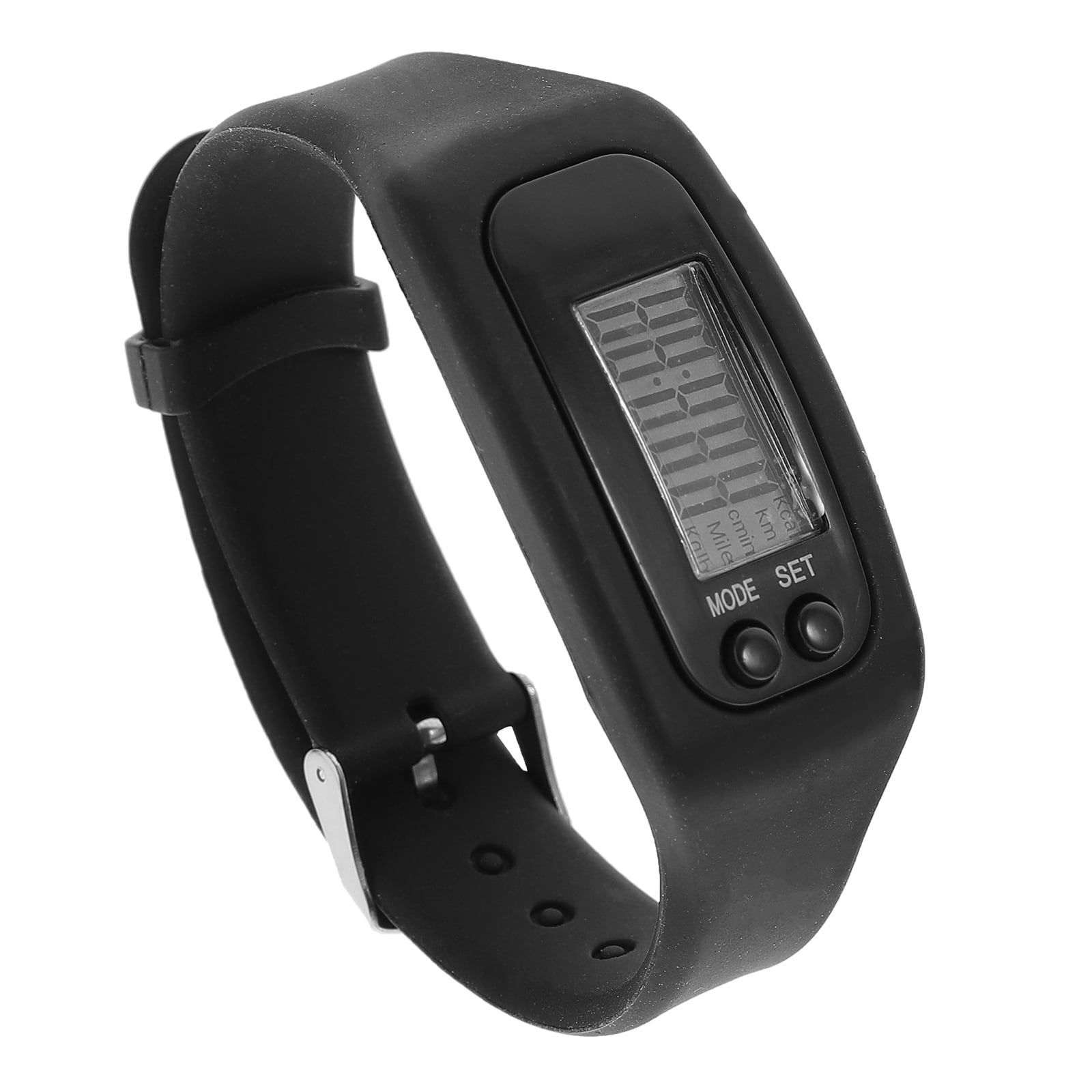 Qiysamall Multi-function Step Counter Professional Pedometer Watch Simple Counter Watch ...