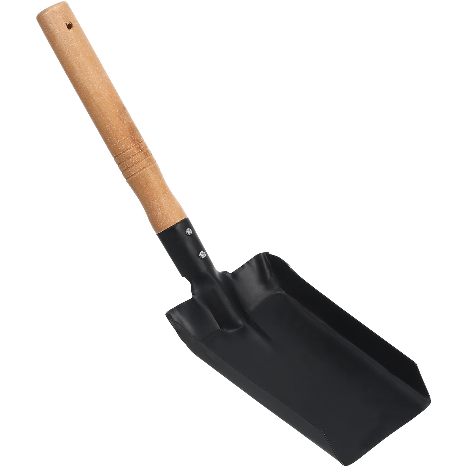 2pcs Small Iron Shovels with Wooden Handle Practical Gardening and ...