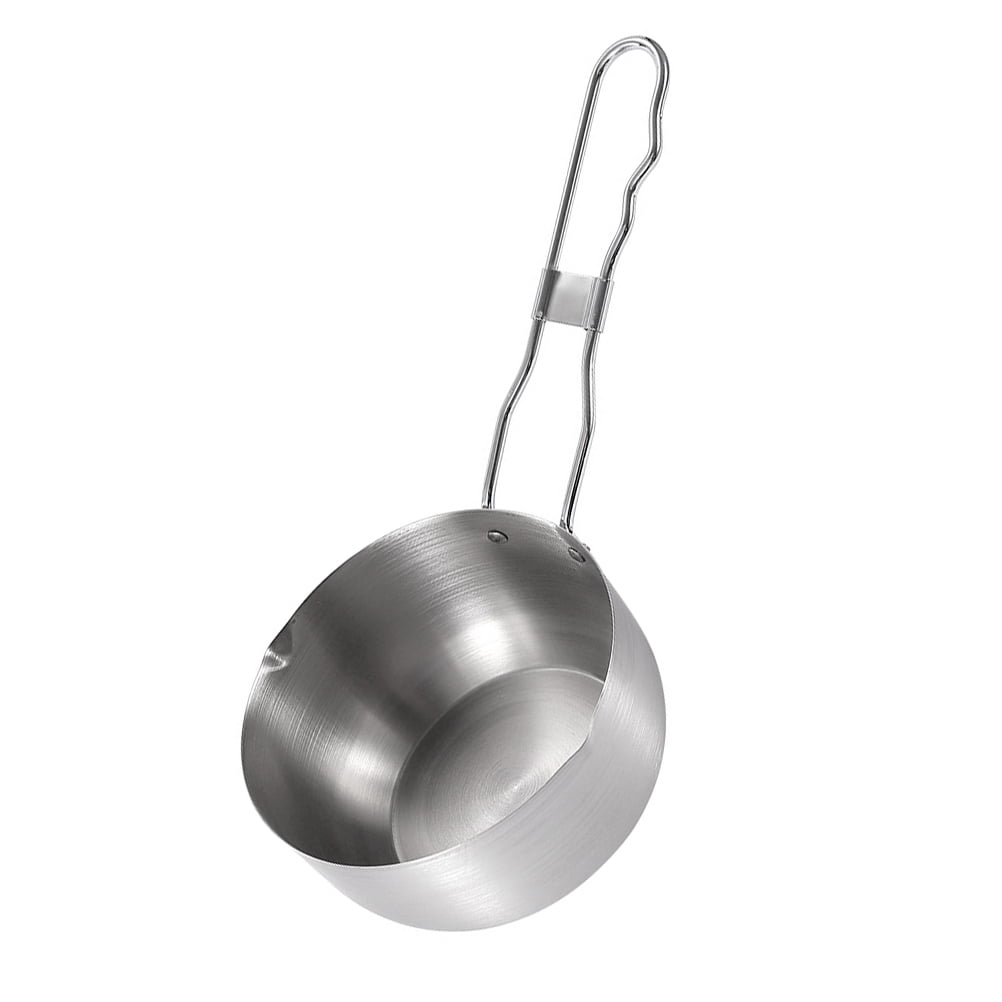 Qiysamall Stainless Steel Saucepan with Dual Pour Spouts, Small Butter ...