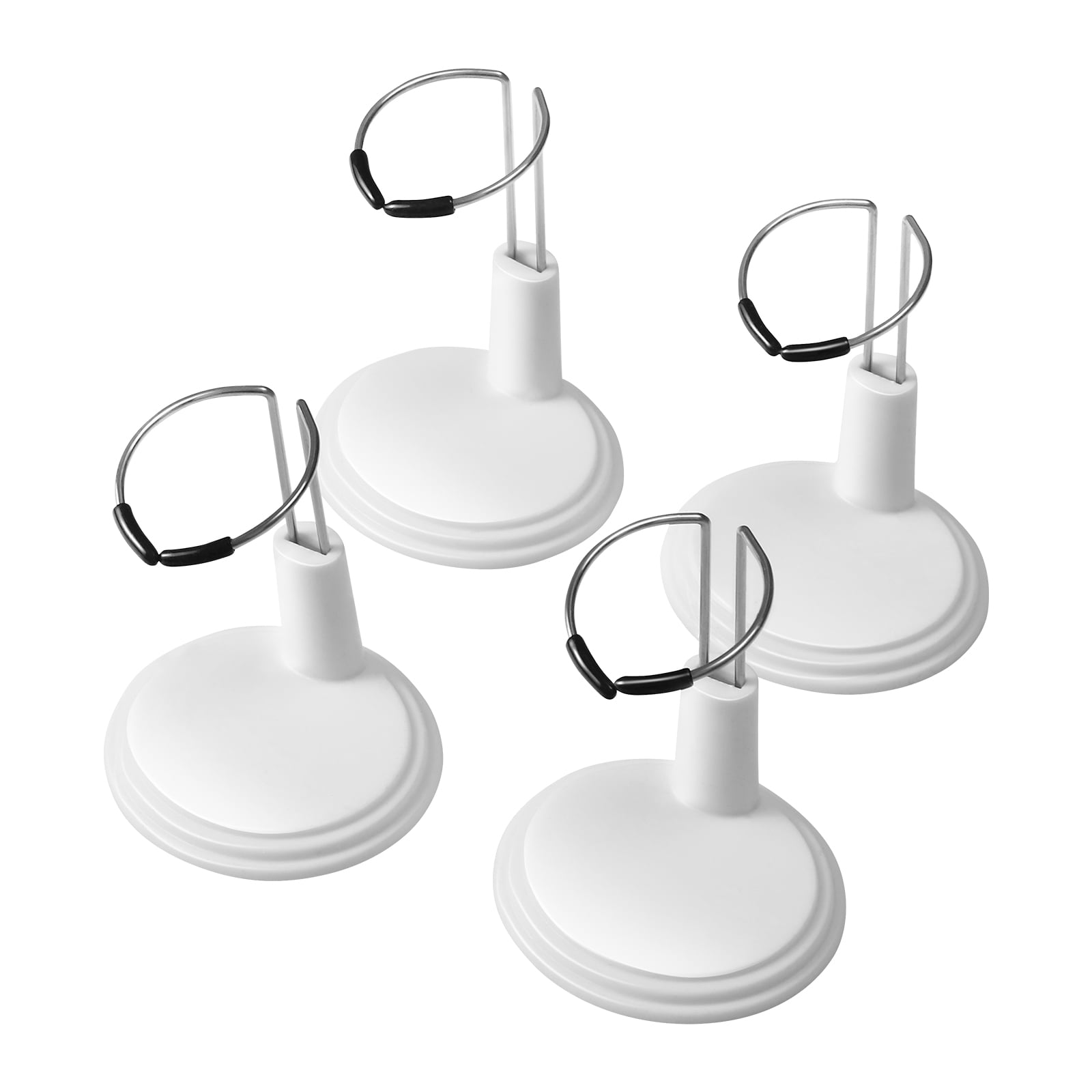 PVC Doll Display Stands for Secure and Stable Doll Showcase 4 Pieces ...