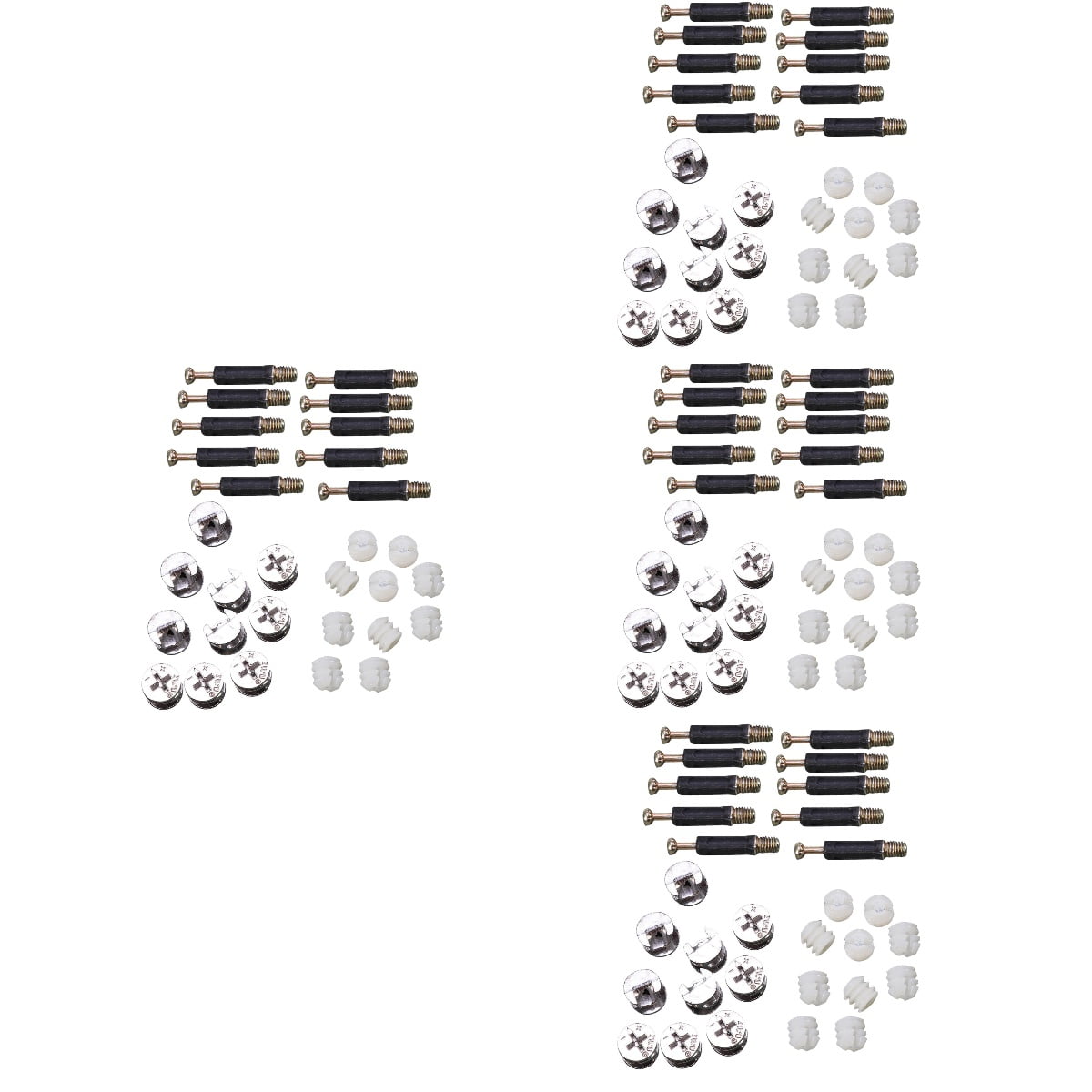 Qiysamall Tables and Chairs Partition Screws Kitchen Cabinets Dowels ...