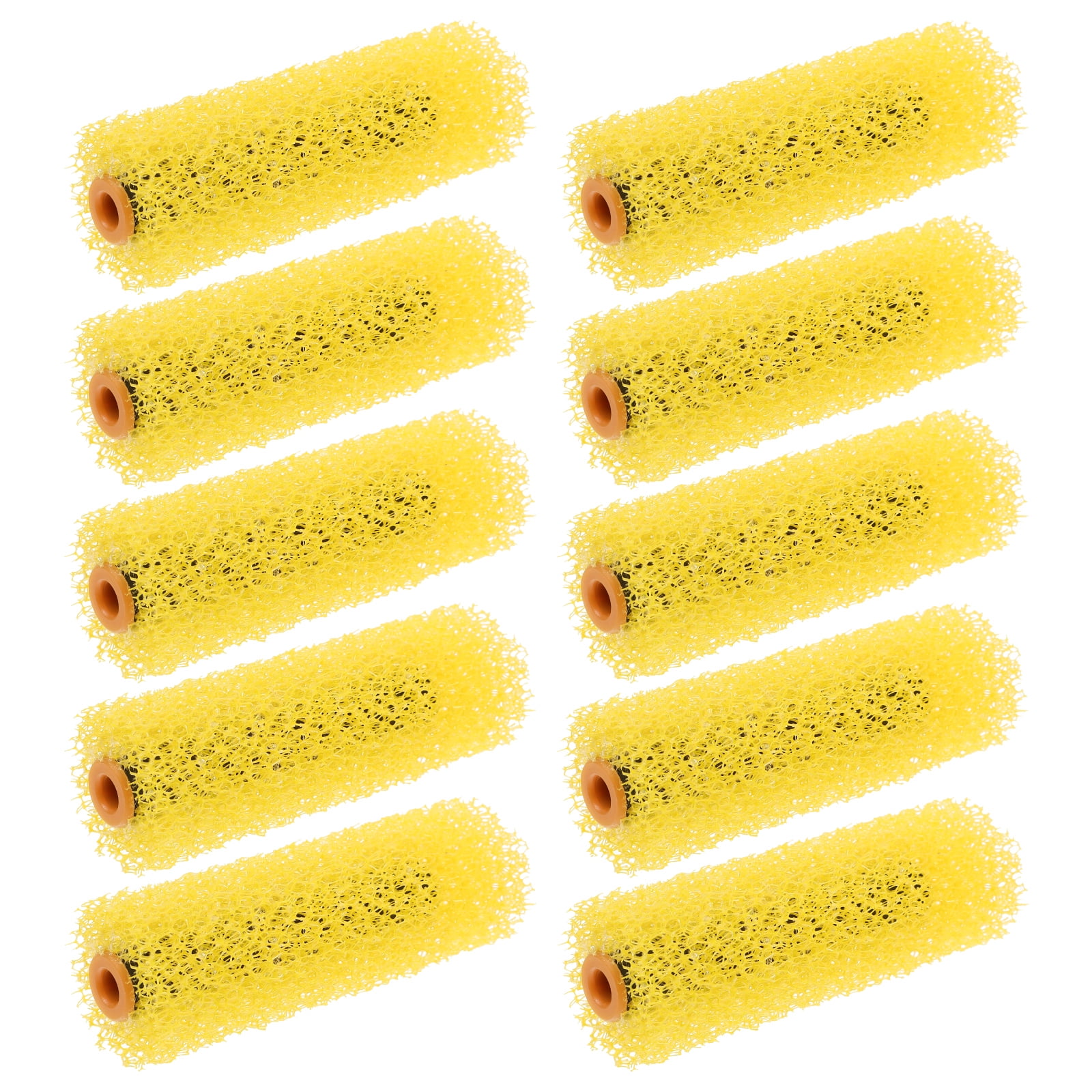 Qiysamall Textured Paint Roller Brush Covers 10pcs Large Textured Wall ...