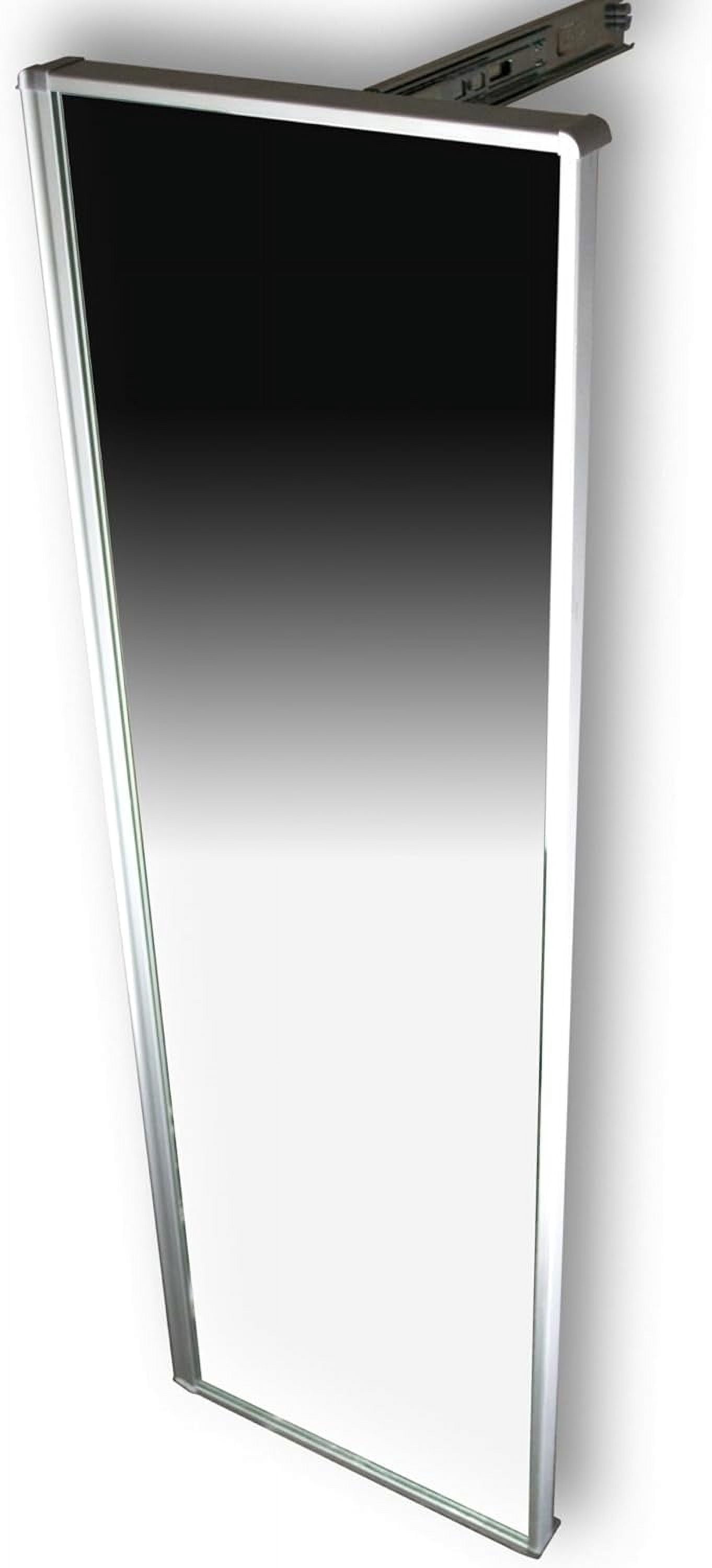 Qline RetractableFull-Length Mirror with Ball Bearing Slides, Full Body ...