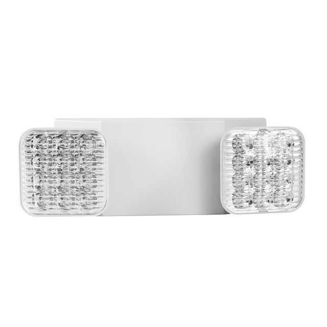 Qllite LED Emergency Lighting Unit with Dual LED Lamp Heads, Commercial ...