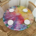 Qlo0ole Round Table Cloth Pattern Table Cover for Dining Room Kitchen ...