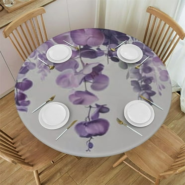 4 Ft Stretchable Spandex Tablecloth, Elastic Table Cover Rectangular ...