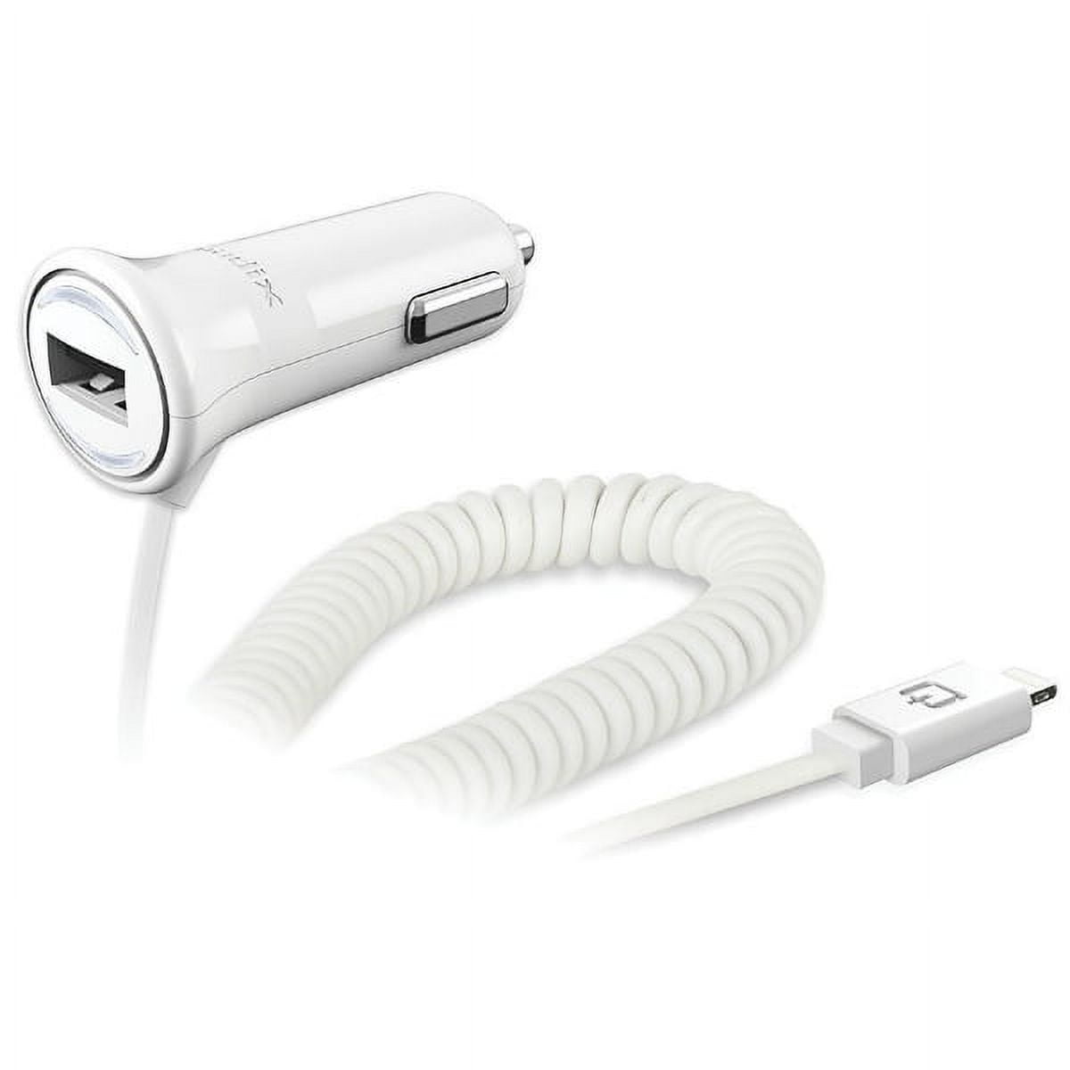 Qmadix Vehicle Power Charger with Auxiliary USB Port - Walmart.com