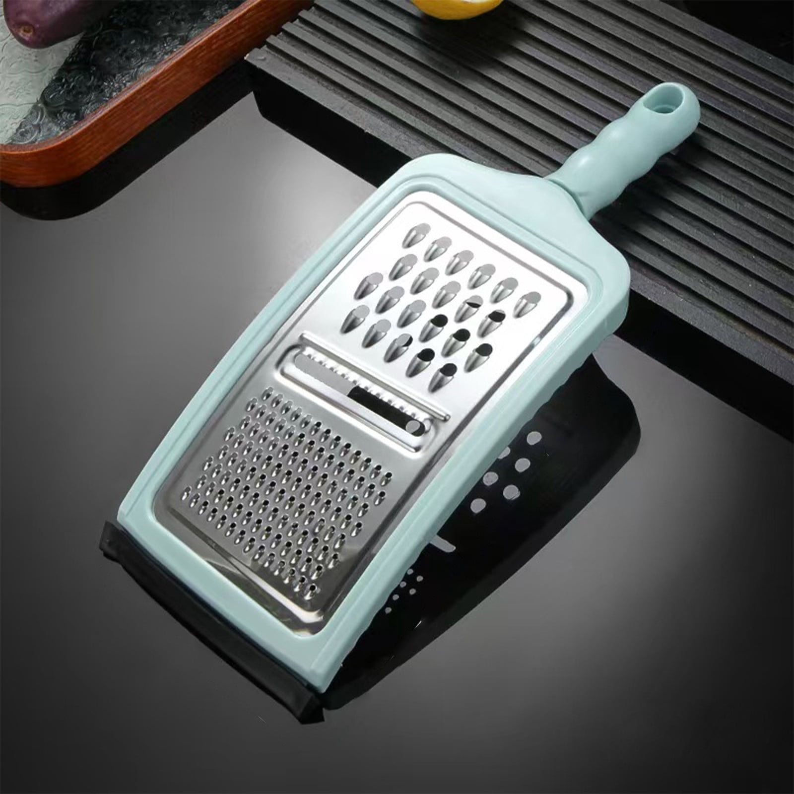 Qnjujn Multi-Function Stainless Steel Vegetable Slicer, 3 Blade ...
