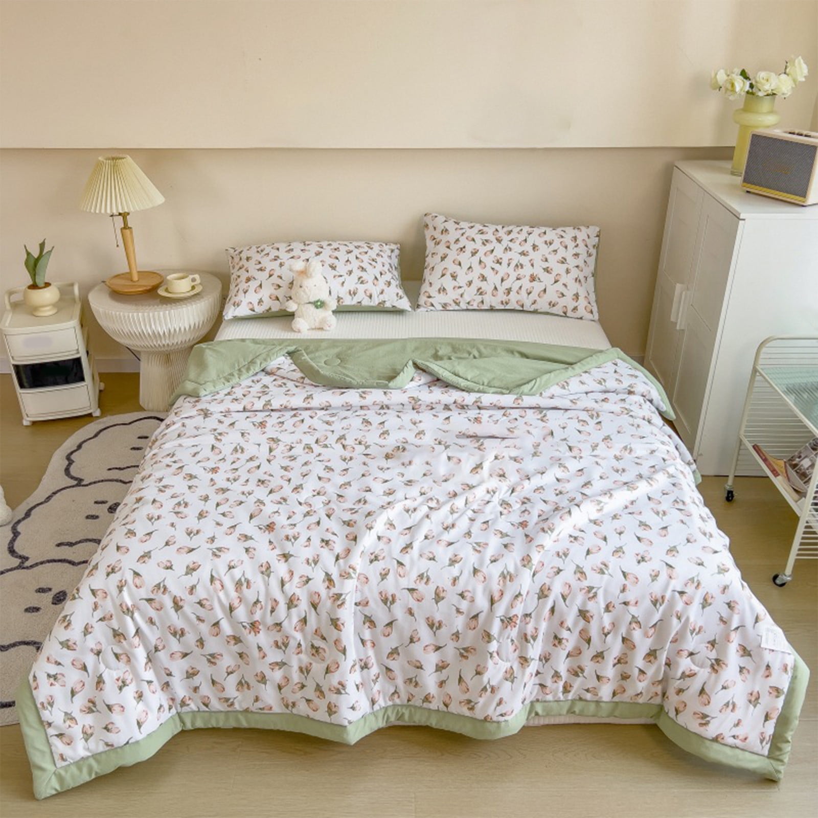 Qnjujn New Summer Soft Summer Cool Quilt Cold Comforter Machine ...