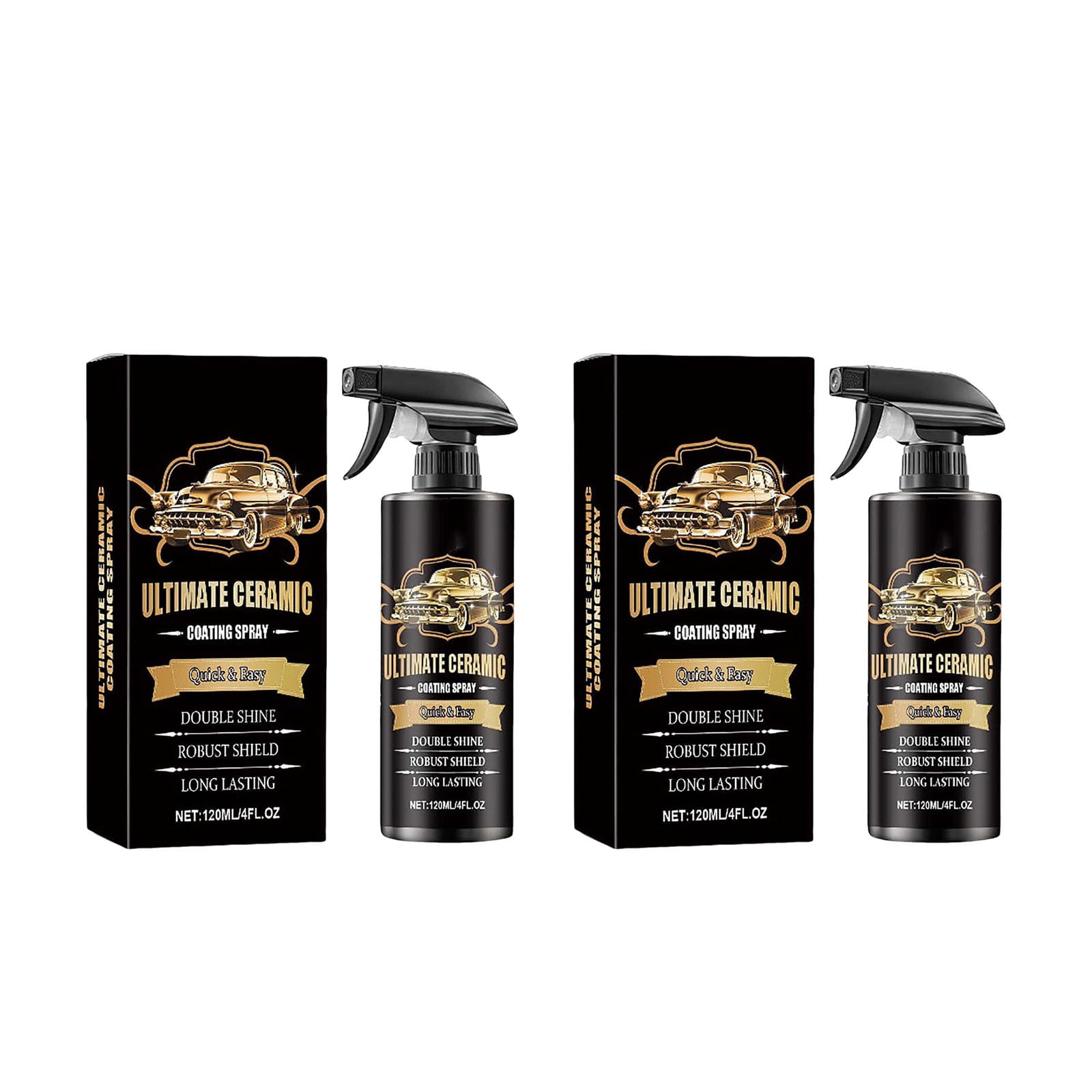 Qnjujn Paint Coating Spray for Cars, Waterproof High Gloss Crystal ...