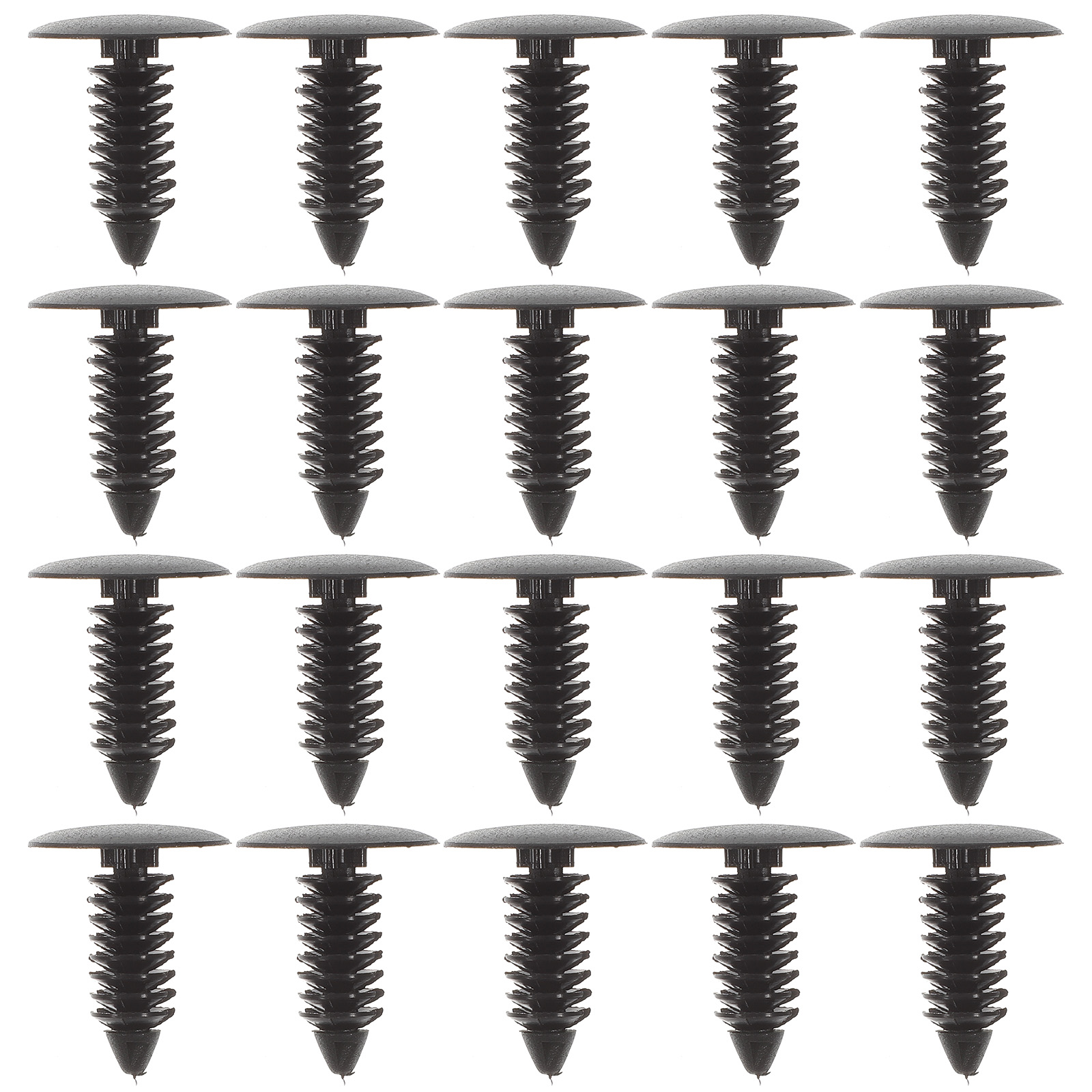 Qnmwood 100pcs Car Bumper Fastener Rivet Clips Retainer Push Pin ...