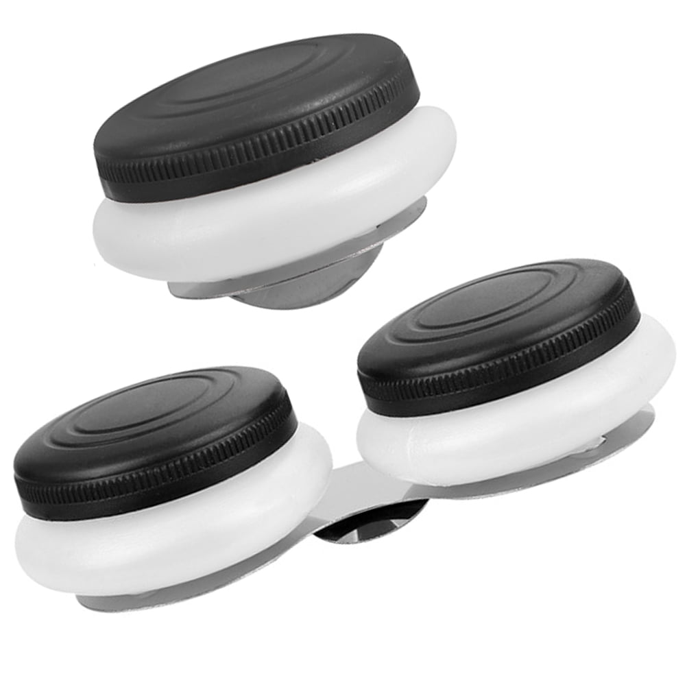 Qnmwood 2 Stainless Steel Double Dipper Palette Cups with Screw Lid for ...