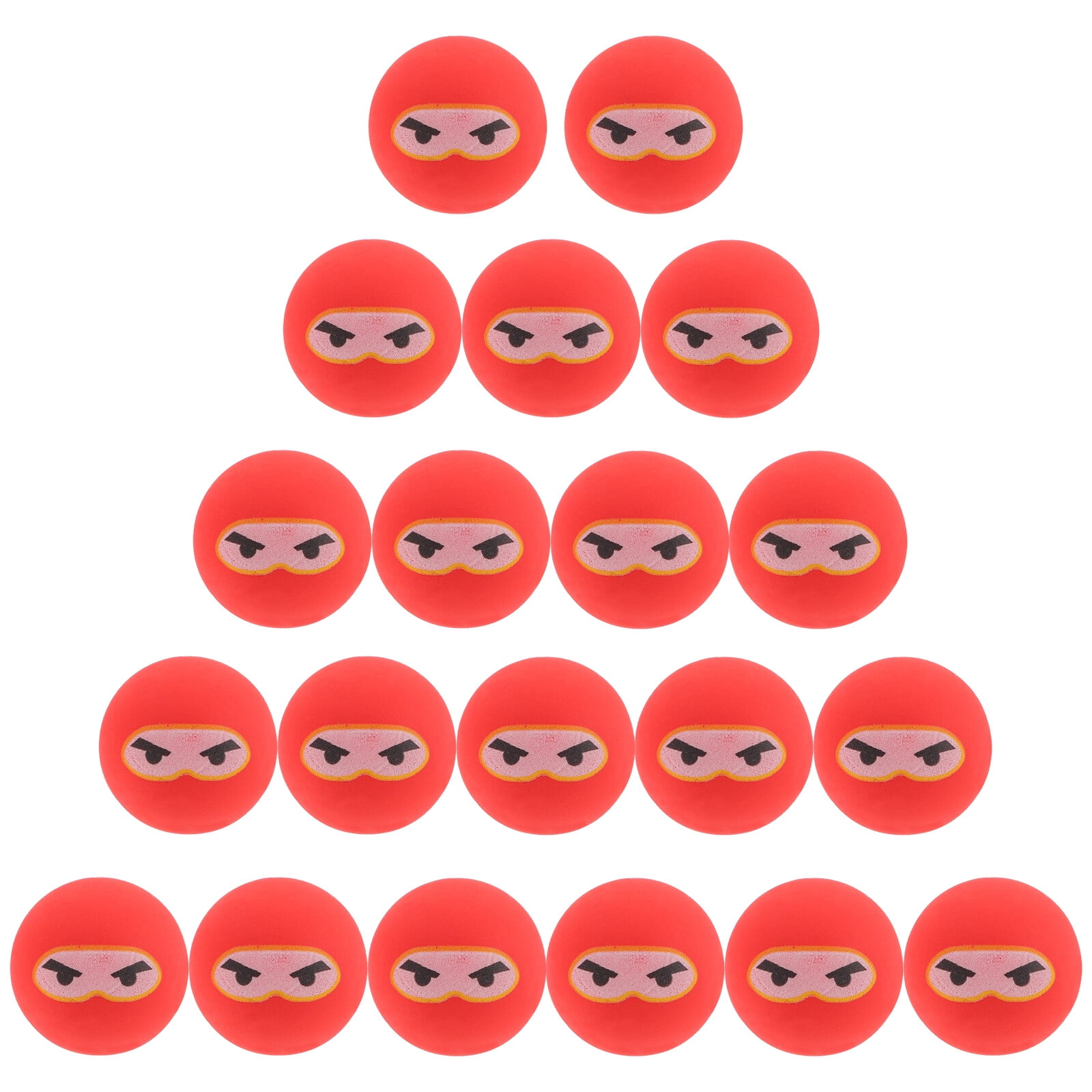 Qnmwood 20pcs Ninja Bouncing Balls for Kids - Christmas, Birthday ...