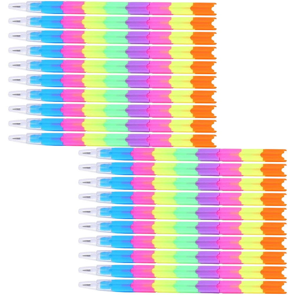 Stacking Pencils Set for Writing Use with ABS Material Multi Color 25 ...