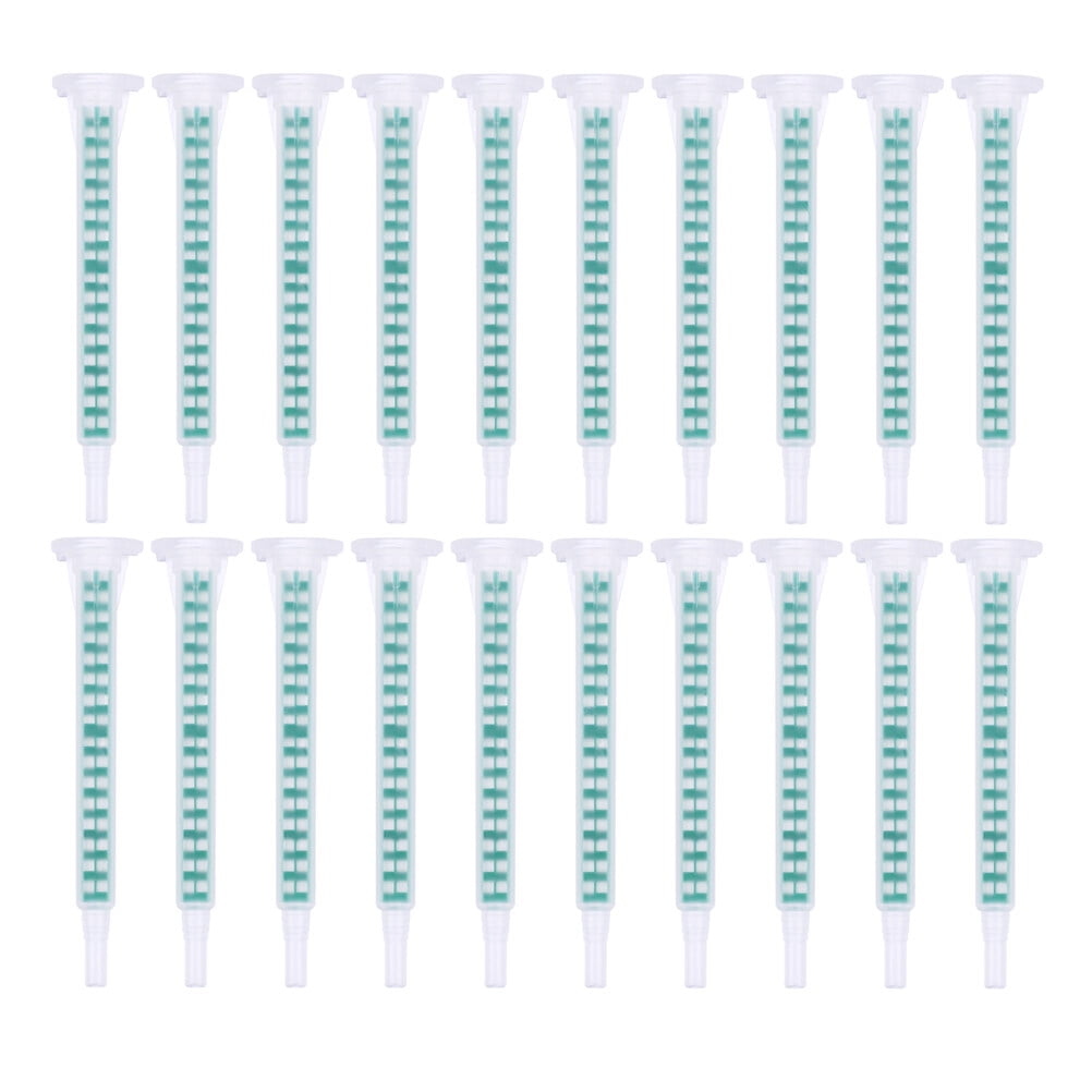 Qnmwood 30pcs Epoxy Mixing Tubes Square Tool Resin Mixer Nozzles ...