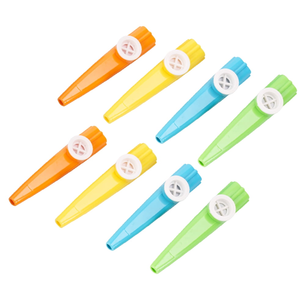 Qnmwood 8pcs Kazoo Musical Instrument Noise Maker for Kids & Adults ...