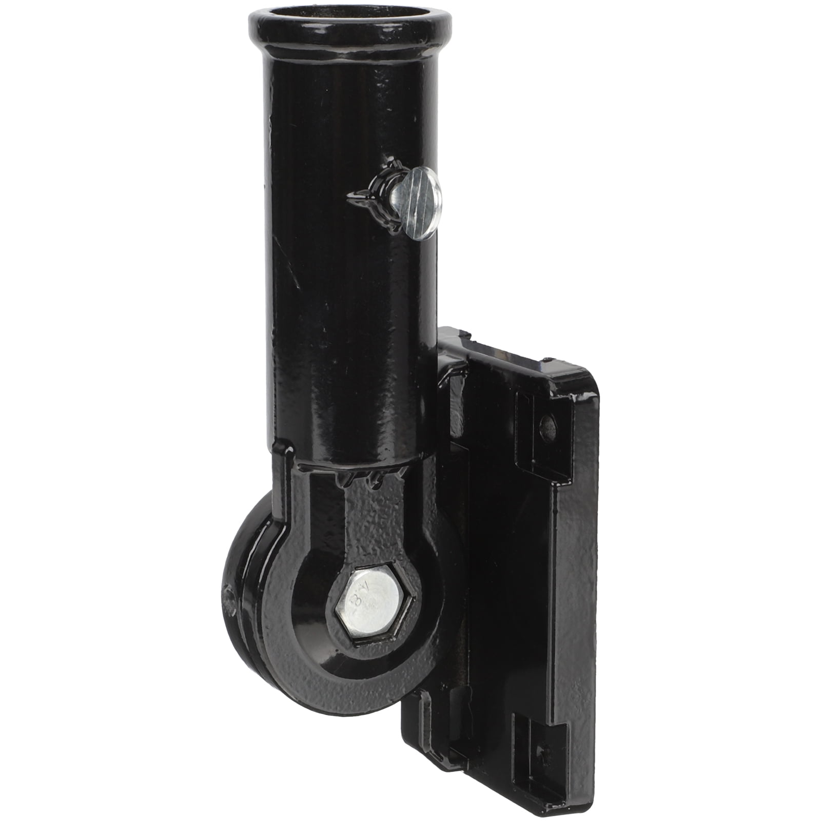 Qnmwood Aluminium Flag Pole Holder Wall Mount Bracket - Multi-Position ...