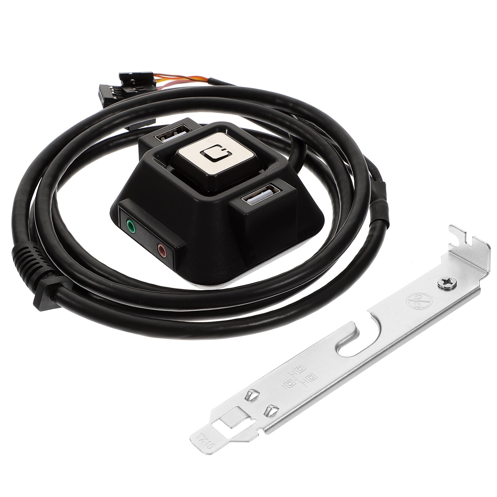 Qnmwood Desktop PC Power Button Extension Switch for Computer Case ...